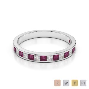 Ruby Eternity Rings | Ruby Rings from AG & Sons